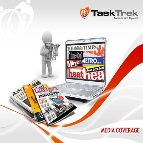 Media coverage task trek (graphics) | PPT
