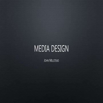 Media Design | PPTX