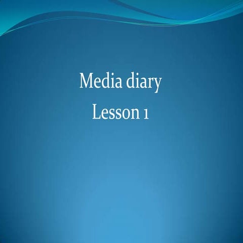 Media lesson 8 | PPTX