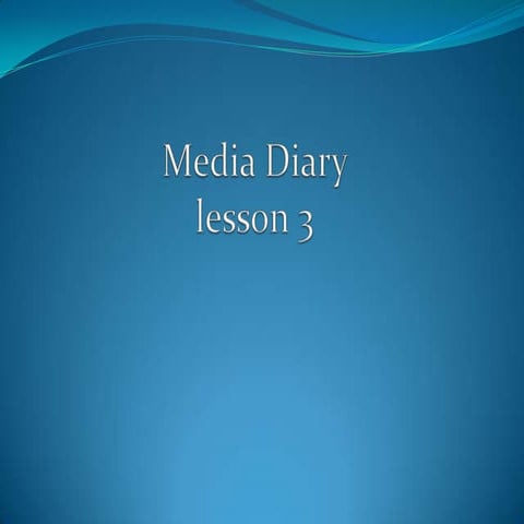 Media lesson 8 | PPTX