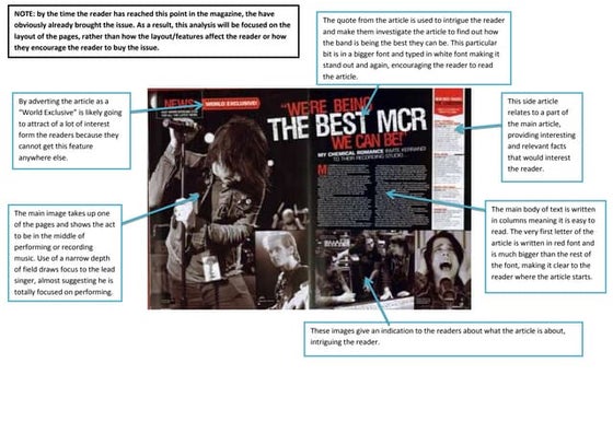 NME Contents Page Analysis | DOCX