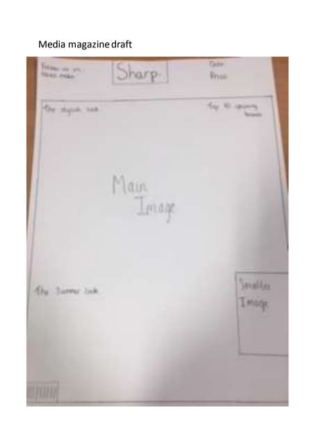 Rough copies of the magazine front cover | PDF