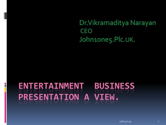 UTV motion pictures by | PPTX | Entertainment