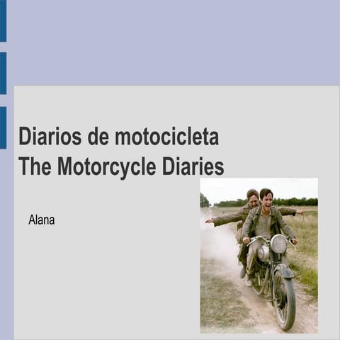 Media essay motorcycle diaries | ODP