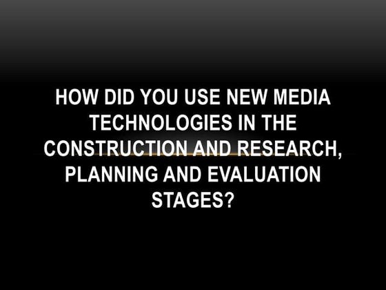 Evaluation task 4 | PPT