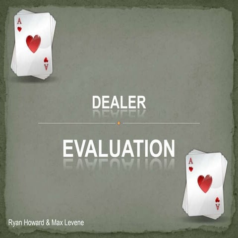 Dealer Evaluation | PPTX