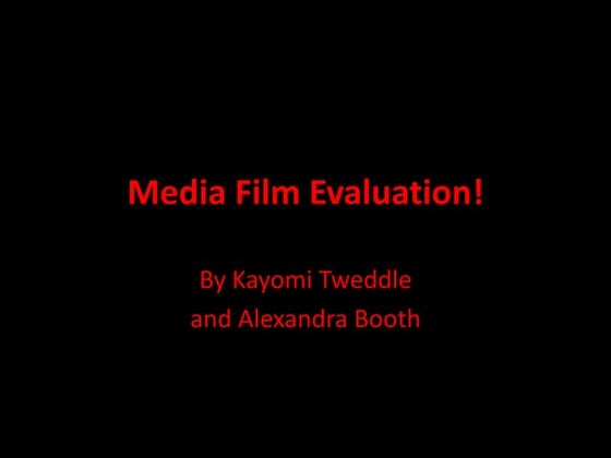 Risk assessment of media horror film | DOCX