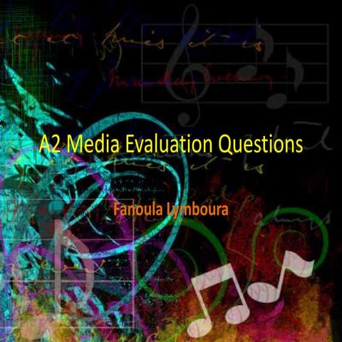 Media Evaluation | PPTX