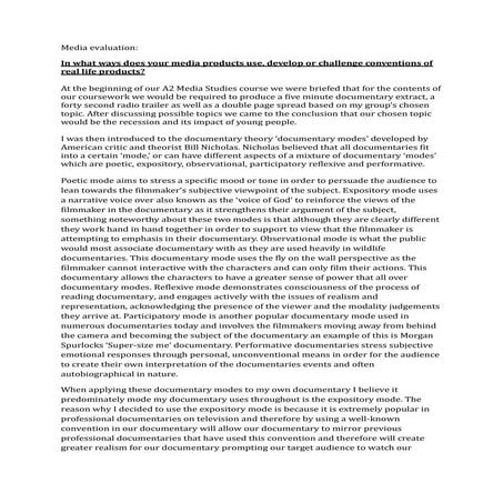 Media evaluation | DOCX