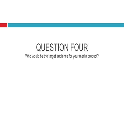 Media evaluation 4 | PPT
