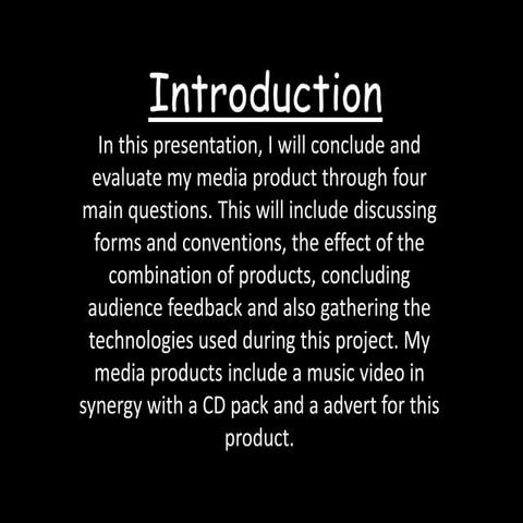 Media evaluation intro | PPTX