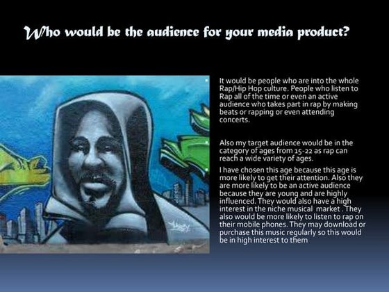 Target audience female | PPT