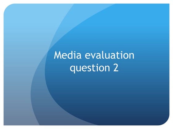 Evaluation | PPT