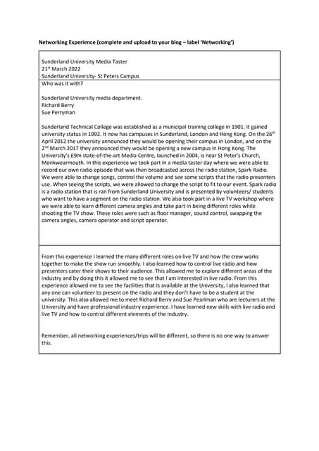 Unit 2 learning aim d | DOCX