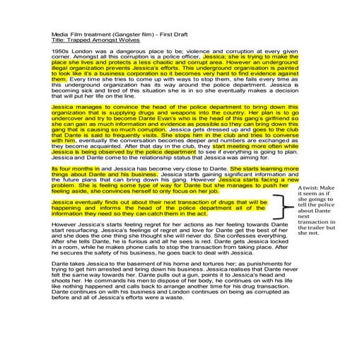 Media film treatment | PDF