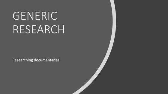 Documentary modes: examples. | PPT