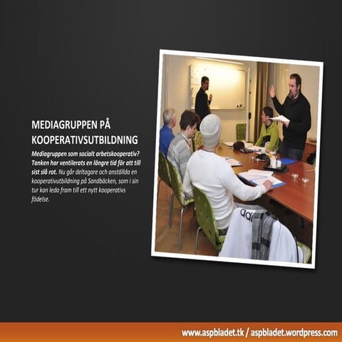 Mediagruppen som kooperativ | PPT