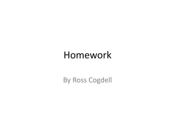 media homework | PPT