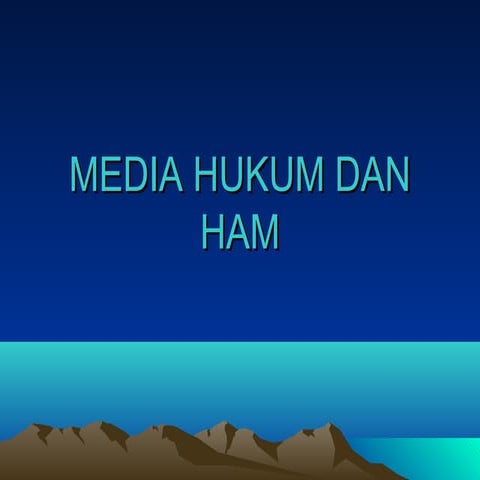 HAM & Media | PPT