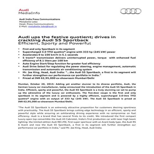 Hero Achiever Launch - Press Release | DOCX