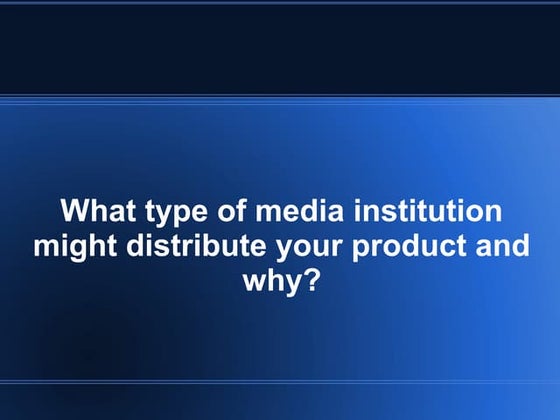 Presentation on Production Company | PPT