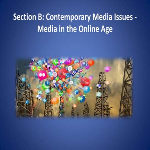 Media in the Online Age Unit Overview | PPTX