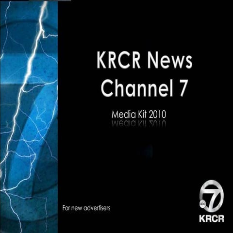 KRCR Media Kit, 2010 | PPT