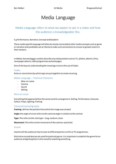 Adverts: Codes and Conventions | PPT