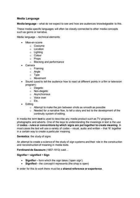 Media languages | PPTX