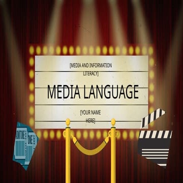 Media language | PPTX