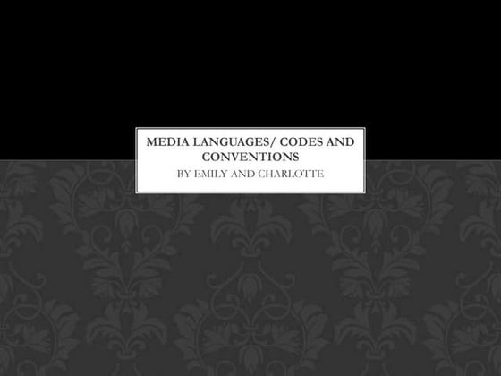 Media Language Lesson 7 - written codes - magazines | PPT