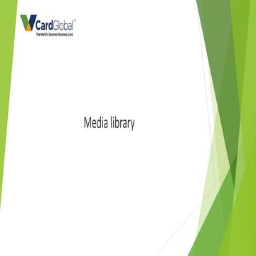 Media library | PPT
