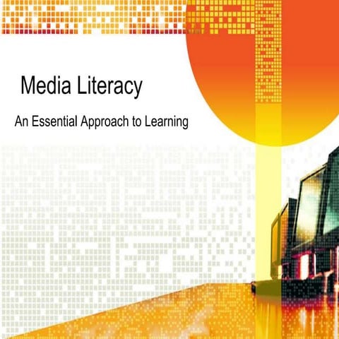 Media literacy | PPTX