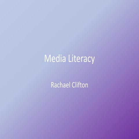 Digital Literacy Power Point | PPT