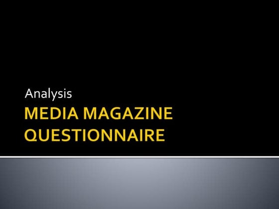 Magazine logos | PPT