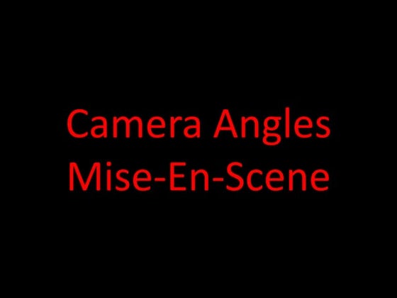 Camera angles. | PDF