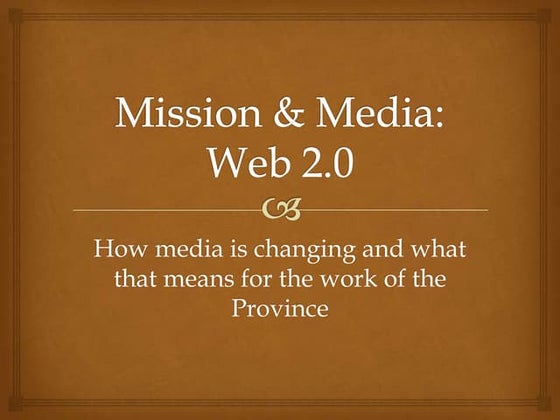 Social media in the church power point | PPT