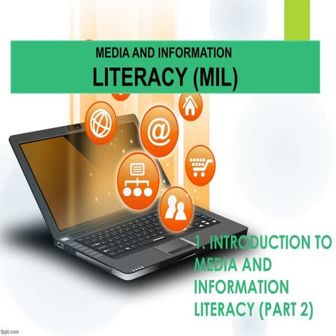 Media and information Literacy Module 1 Part 2 Q1.PPT | Free Download