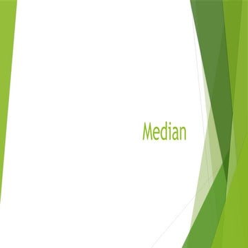 Understanding Median: Calculation, Properties, and Applications in Data ...