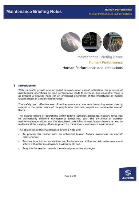 Human factors topic 1 introduction | PPT | Air Travel | Travel Type