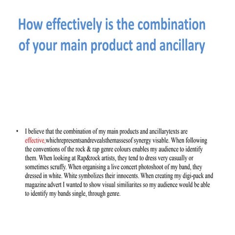 Media ocr q2 how effectively is the combination of your main ancillary text finished | PPT