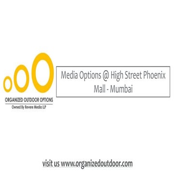 Mumbai High Street Phoenix Mall Advertising - High Street Phoenix Mall ...