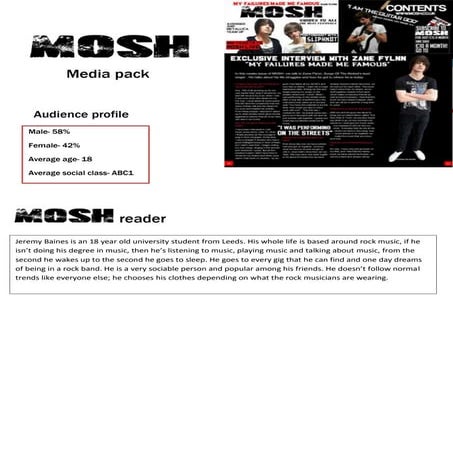 Media pack | DOCX | Music | Entertainment