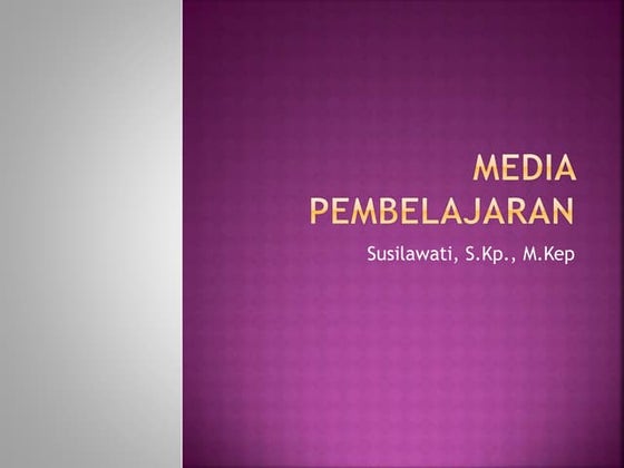 Ragam dan Bentuk Media Pembelajaran Berbasis ICT.pptx