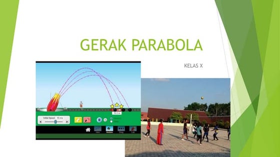 GERAK PARABOLA MATERI FISIKA KELAS X SMA DILENGKAPI DENGAN ANIMASI.pptx