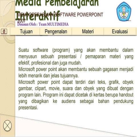 Media pembelajaran interaktif | PPTX