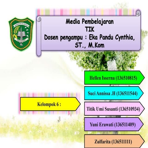 Media Pembelajaran dan Tik | PPT