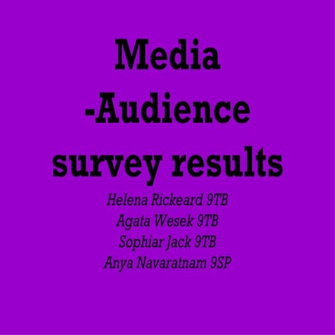 Media pie chart | PPT