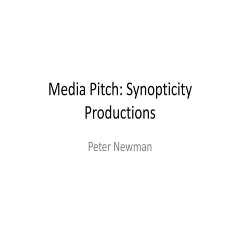 Media pitch | PPTX