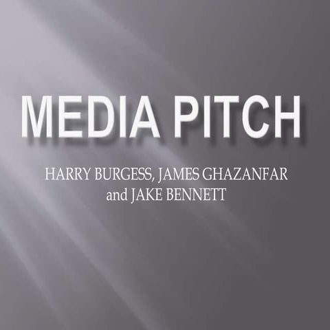 Media pitch | PPT